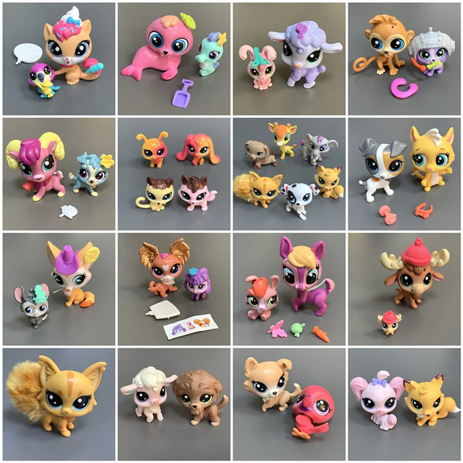 LPS-Little-Sheep-Puppy-Cat-Maine-Coon-Deer-Bunny-Animals-Action-Figures ...