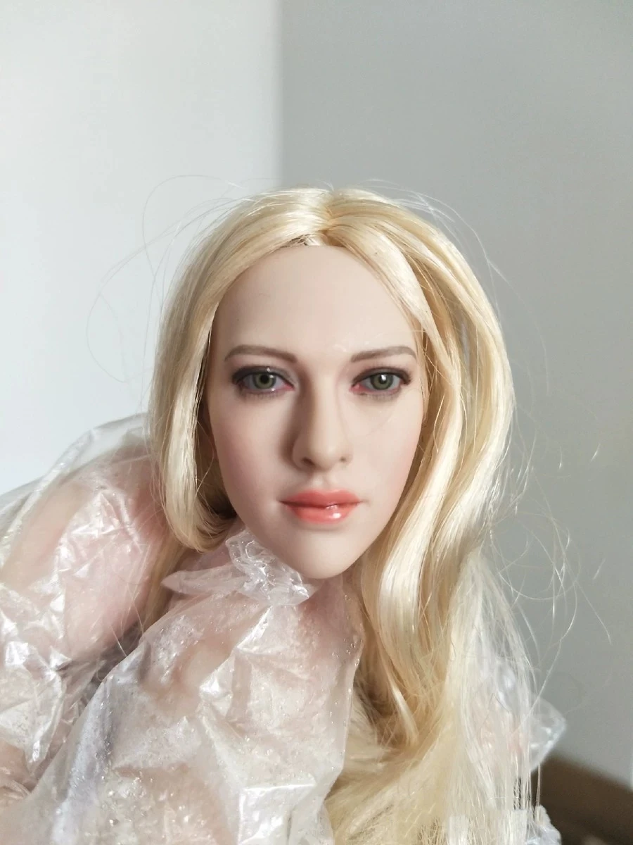 Kimi Toys 1 6 Scale Kt004 Blonde Hair America Europe Girl Head Sculpt
