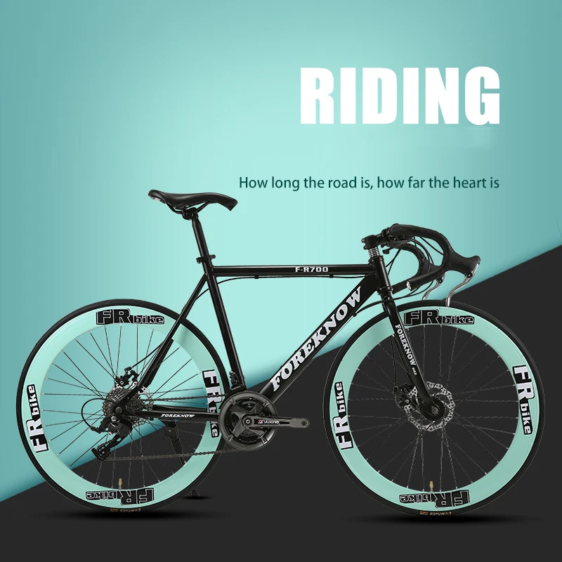 Road-Bike-48cm-Carbon-Steel-Muscle-Frame-60-Knife-Wheel-Road-Bicycle-27 ...