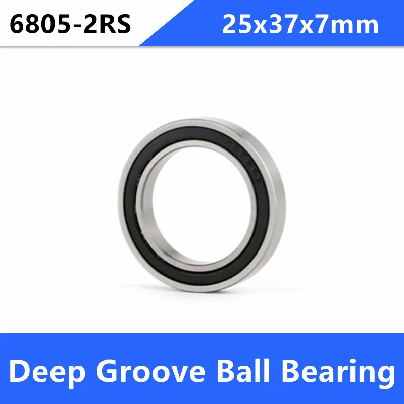 50pcs-lot-6805-2RS-thin-wall-bearing-6805-6805RS-61805-2RS-rubber ...