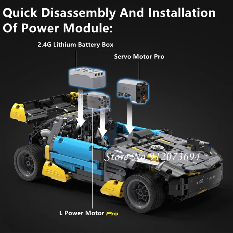 DIY Puzzle Aassembly Remote Control Offroad Car Infrared Detection ...