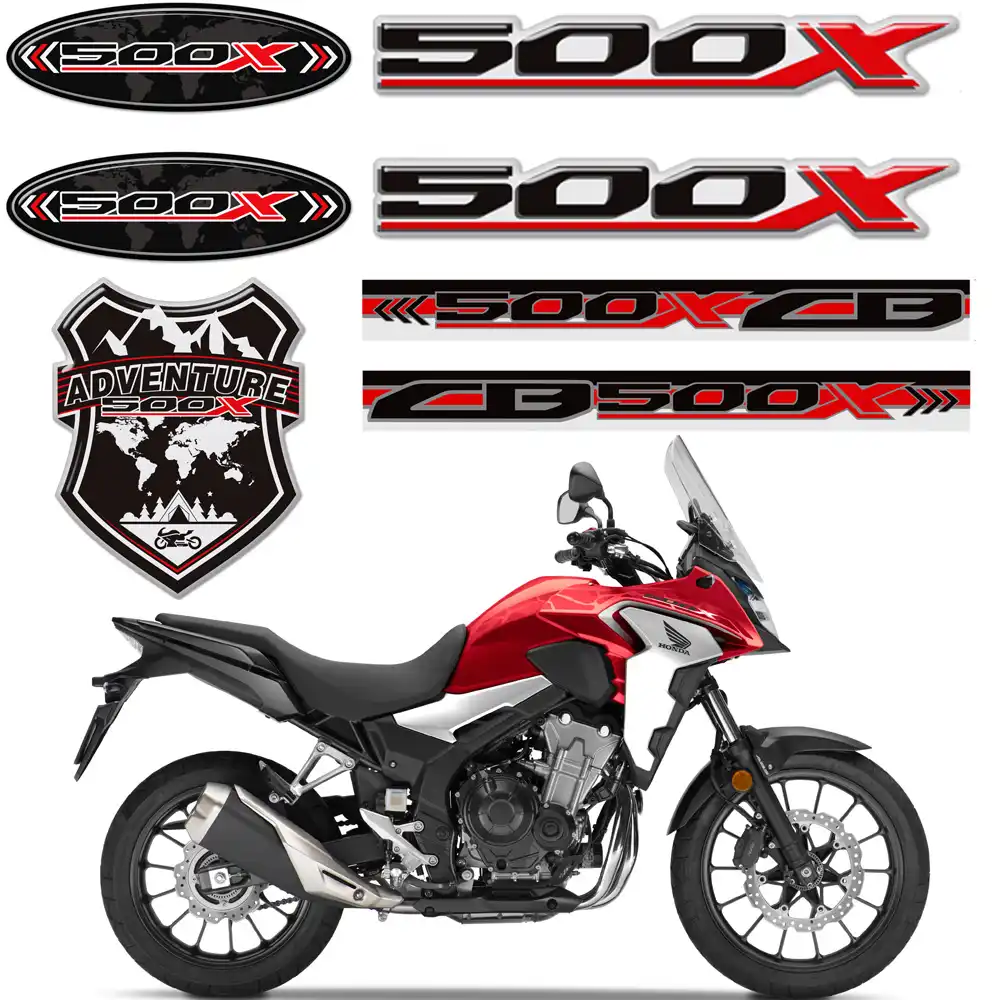 3D Motorcycle Anti slip Tank Pad Sticker Pad Side Gas Knee Grip ...