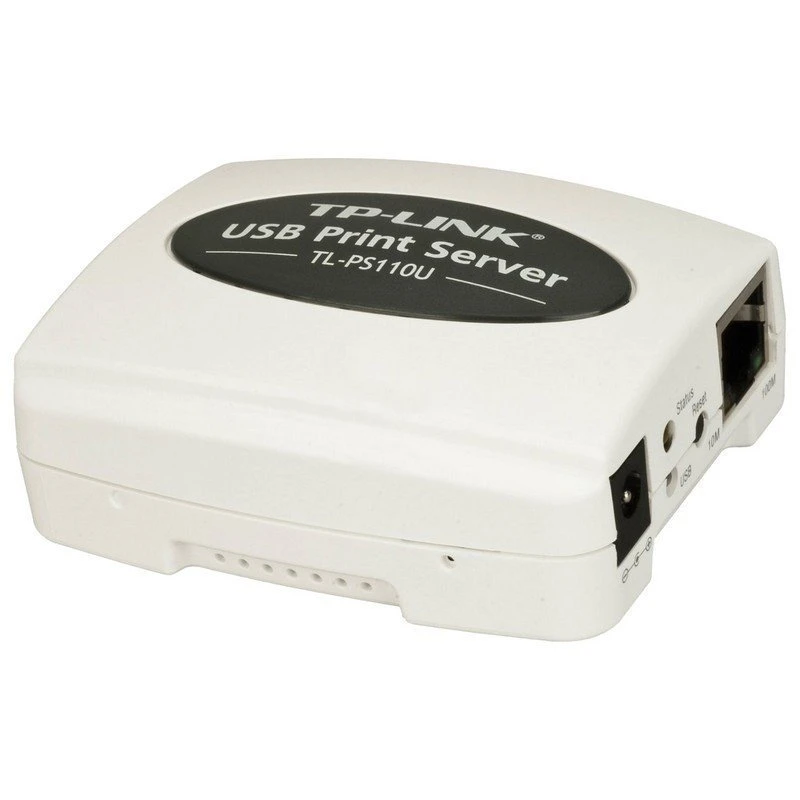 Print Server TP-LINK Tl-ps110u,USB 2.0, 1X100 Mbps,Compact Enclosure ...