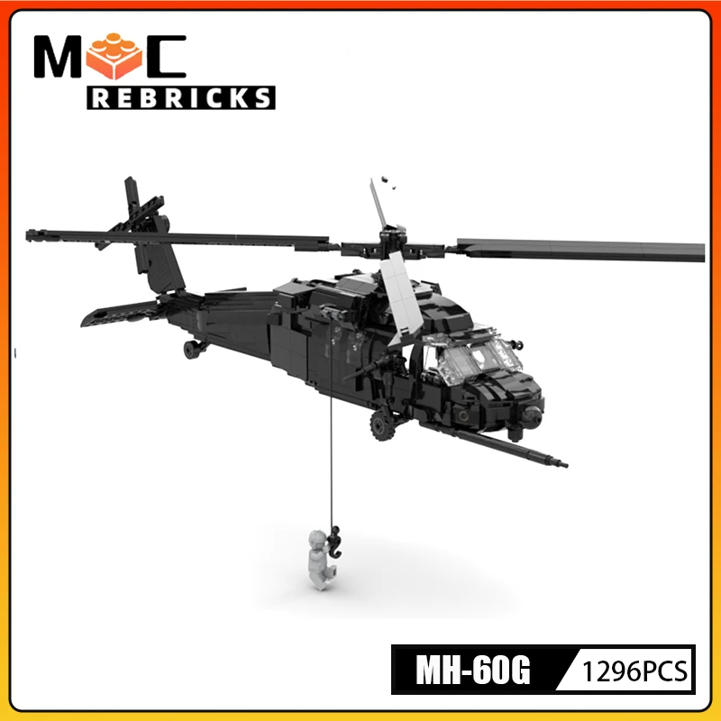 Modern Military Aircraft Building Block Model Toy Pave-hawk Mh-60g ...