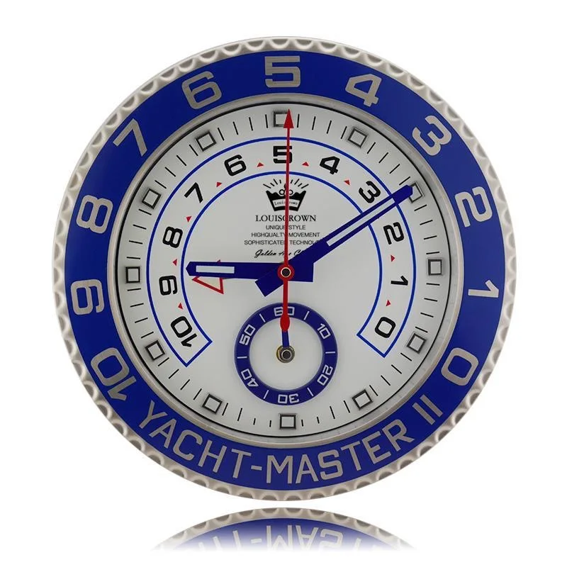 Louis Crown Clock Hanging Watch Modern Simple Household Quartz Clock ...