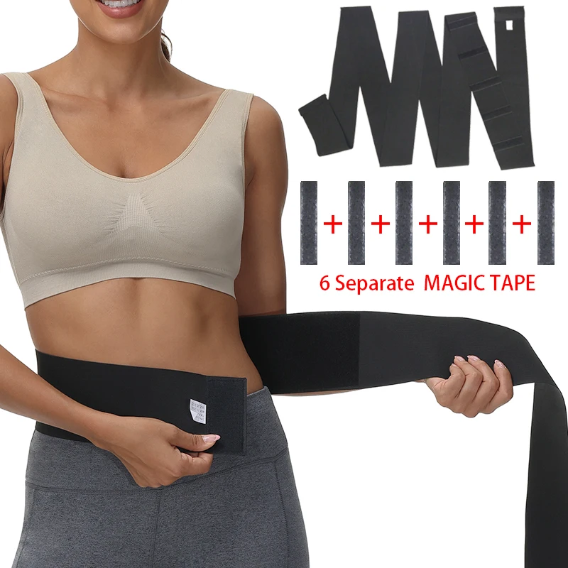 No-Waist-Allowed-Body-Wrap-With-Loop-Waist-Trainer-Snatch-Me-Up-Bandage ...