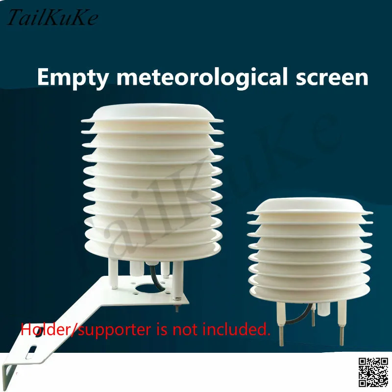 Empty Instrument Shelter Meteorological Screen Weather Station (without ...