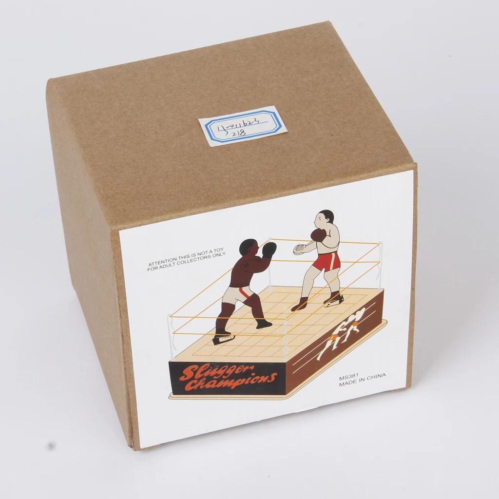 Vintage-Style-Tin-Toy-Boxing-Ring-Wrestling-Boxers-Retro-Style-Adult ...