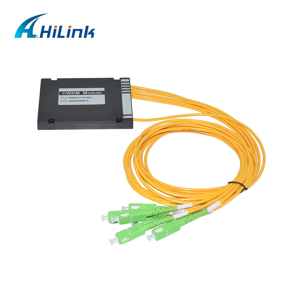Single-fiber-duplex-fiber-Fiber-Optic-CWDM-4-1CH-Channel-CWDM-Demux-Mux ...