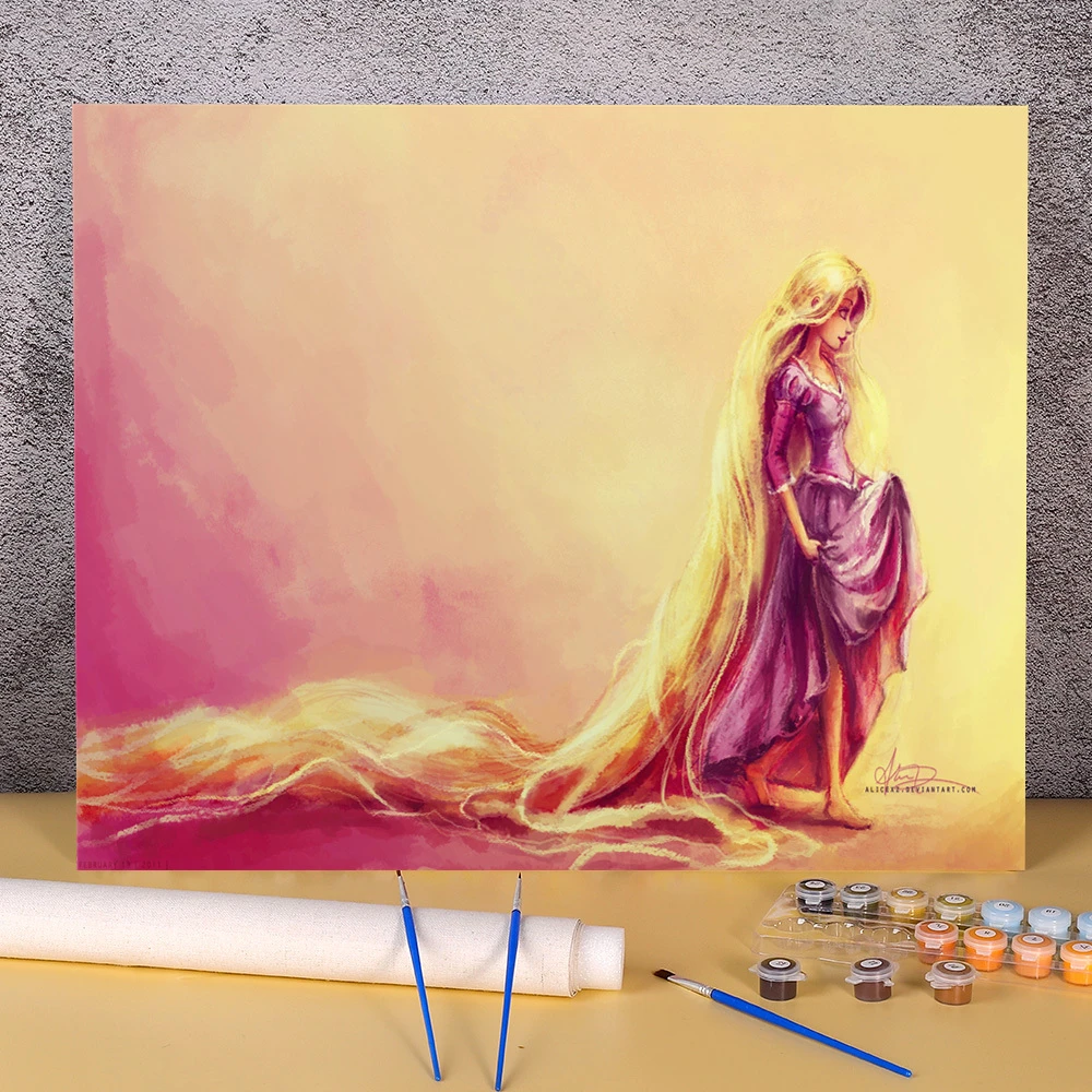 Rapunzel Painting