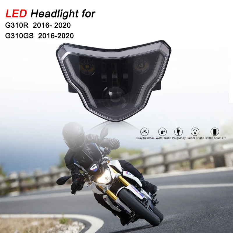 Led Headlight For B Mw G310gs G310r 2016-2020 - Motorcycle Light ...