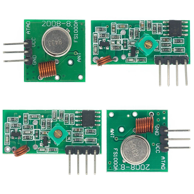 315Mhz-433Mhz-RF-Wireless-Transmitter-Module-and-Receiver-Kit-5V-DC ...