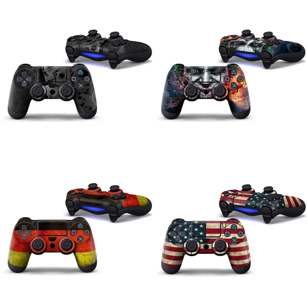 2pcs/lot For Ps4 Controller Vinyl Sticker For Ps4 Controller Pvc Skin ...
