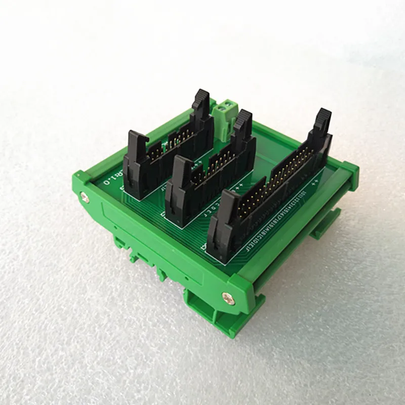 PLC terminal block IDC40 Pin to IDC20 Pin terminal block 32 to ...