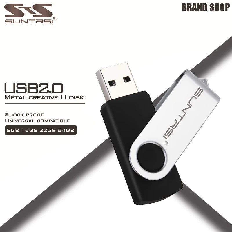 Suntrsi USB Flash Drive 4 8 16 32 64GB pendrive 128G Pen drive флешка ...