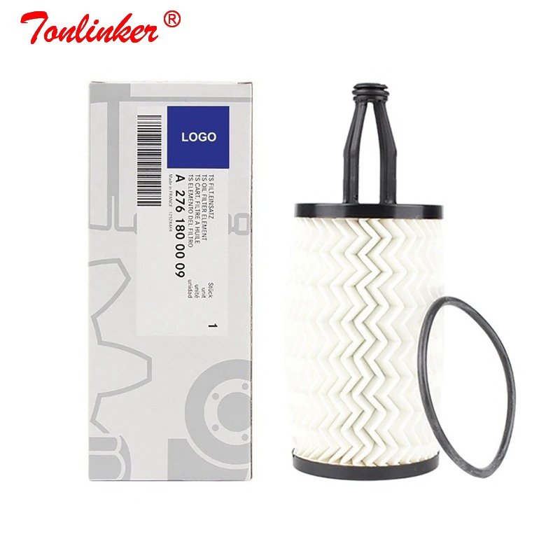 Filtro de óleo A2761800009/2761840025 Pcs Para Mercedes E CLASS 1 W212 ...