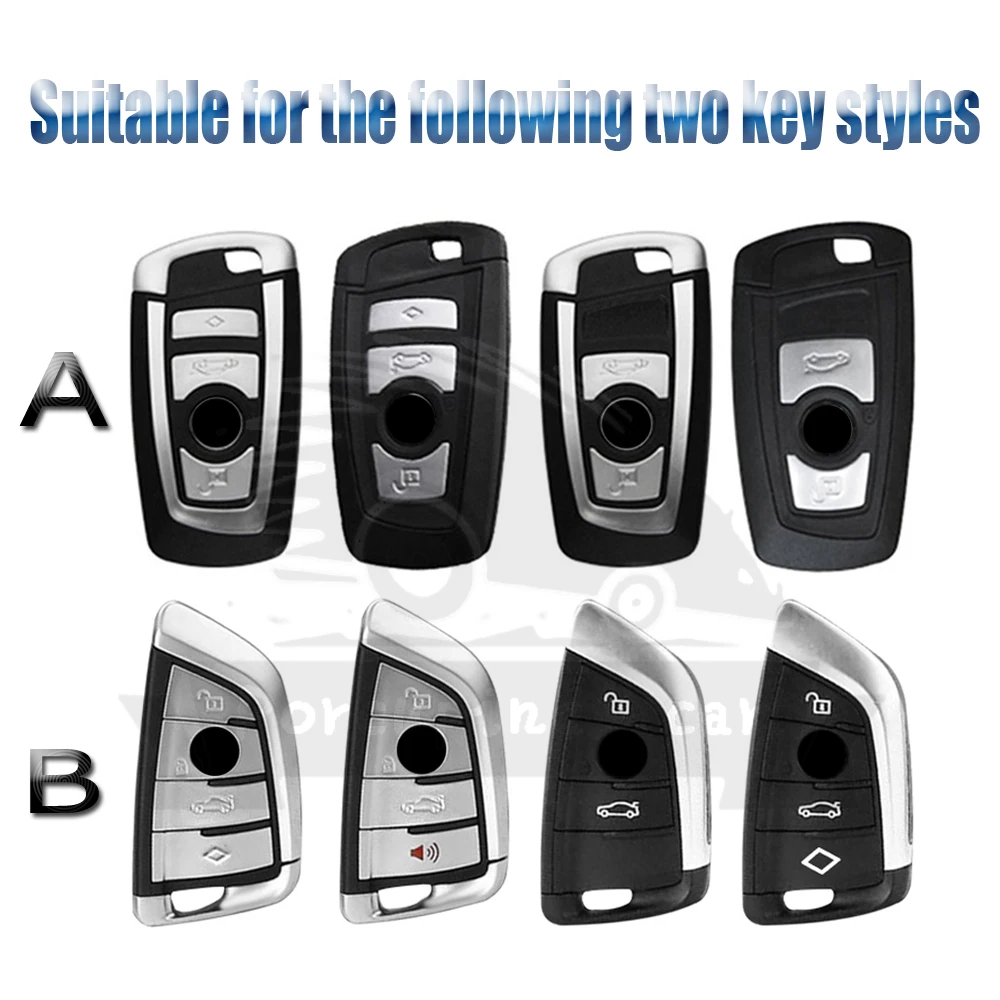 M Performance Carbon Fiber Style Key Case For BMW