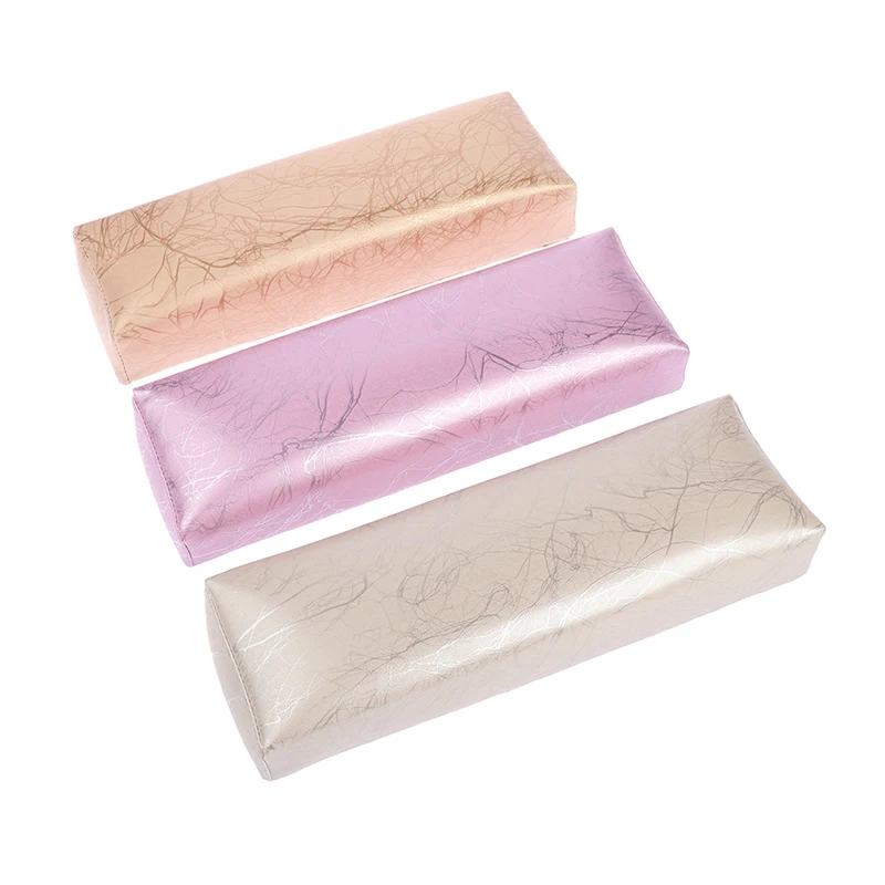 1Pc PU Kulit Tangan Bantal Sisa untuk Kuku Tangan Bantal Kuku Bantal ...