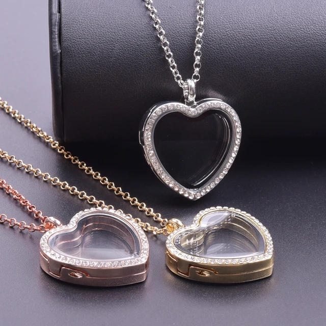 Floating Locket Necklace