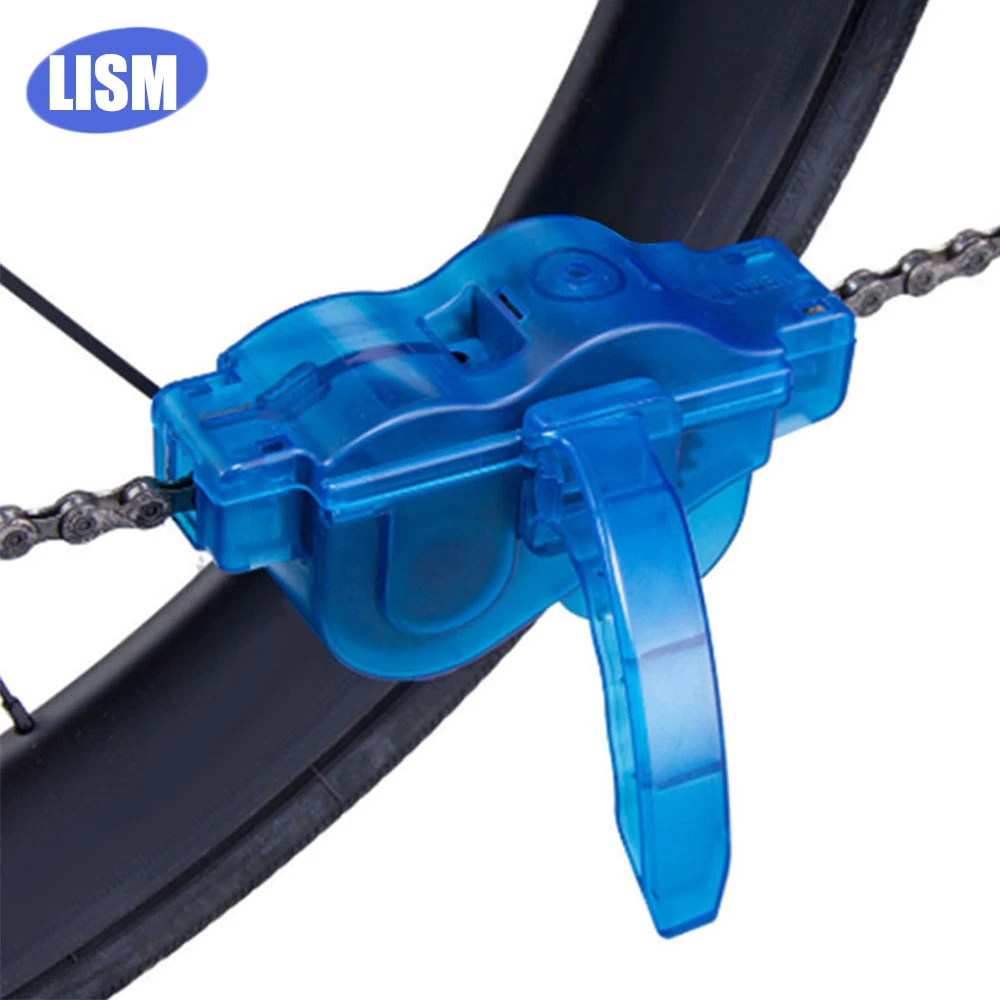 LISM Portable Bicycle Chain Cleaner Bike Brushes Scrubber Wash Tool ...