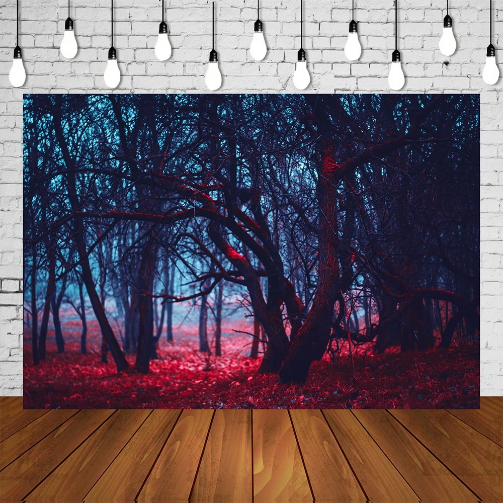Stranger Things Forest Background | Stranger Things Photo Backdrop ...