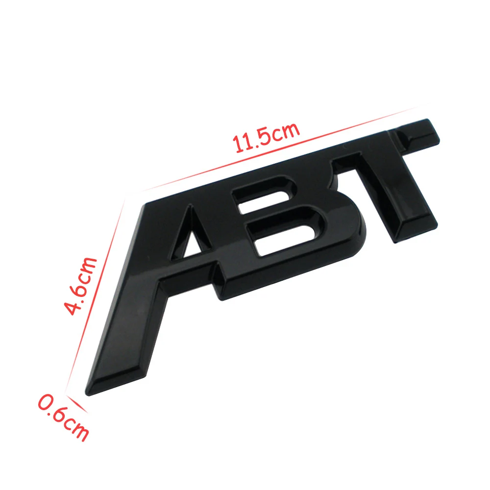 Car ABT Badge Logo Sticker Metal For Audi Volkswagen Seat Skoda Golf ...