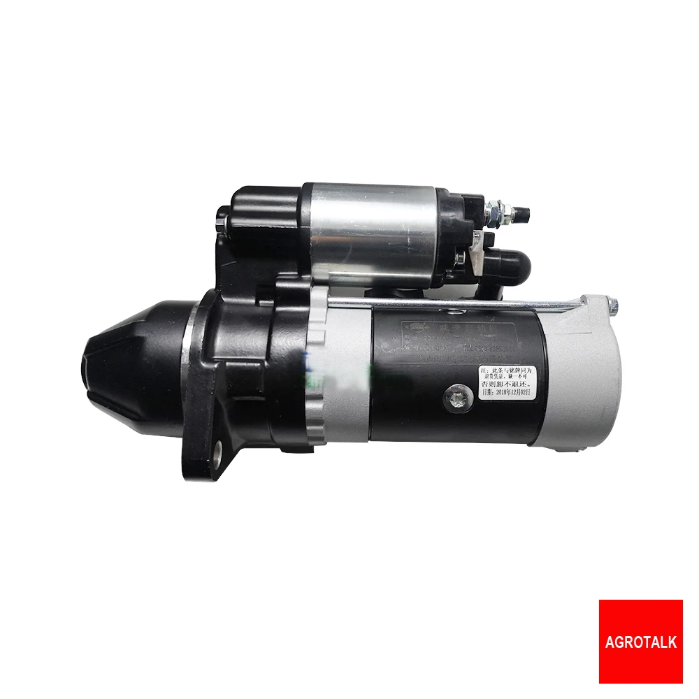 Starter motor 12V for Shanghai SH500 / SH504 series tractor with ...