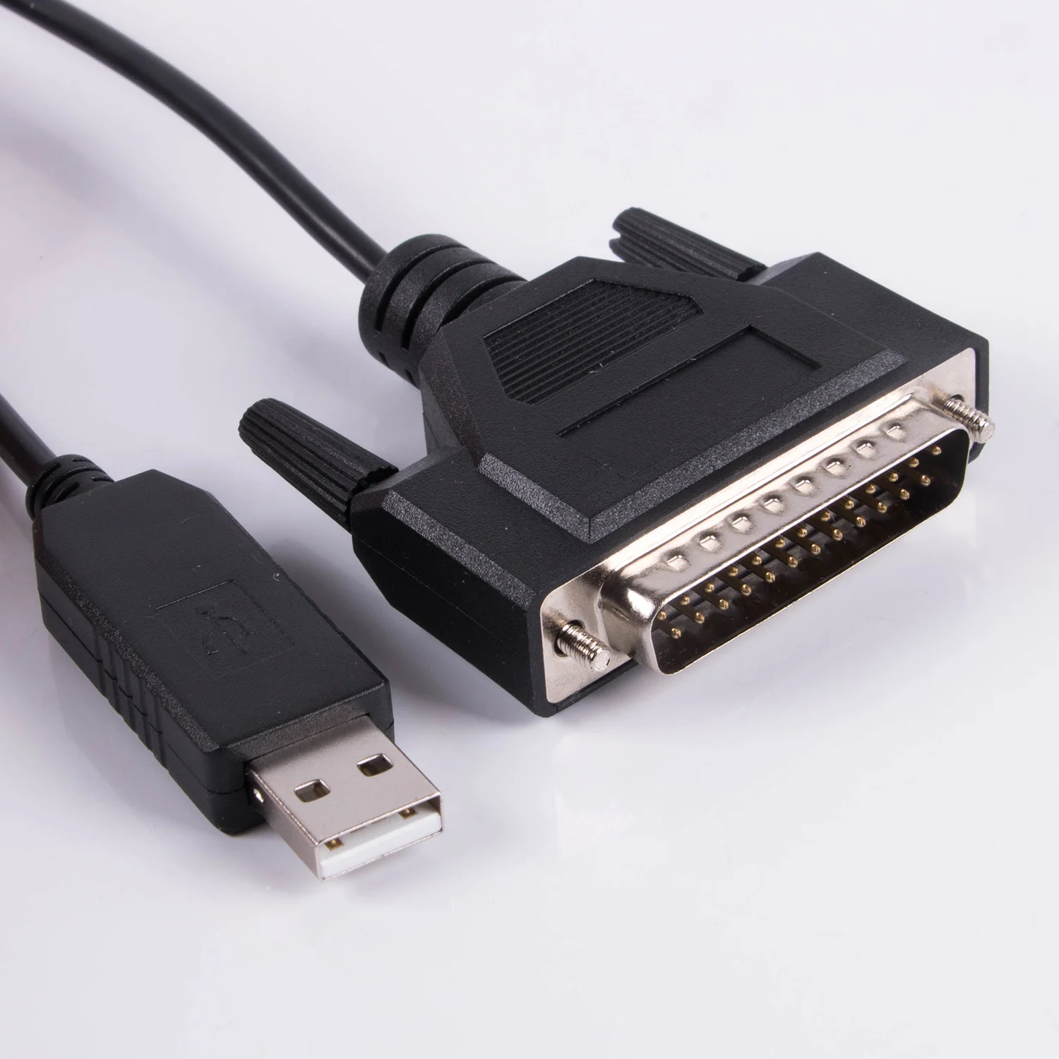 Conector Macho Ftdi Usb Para Rs232 25 Pinos Db25 Adaptador Serial Cnc ...