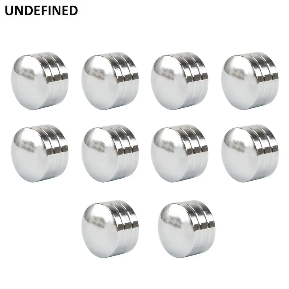 Motorcycle-Chrome-nut-bolt-cap-cover-Screw-Topper-Caps-7mm-14-6mm-Inner ...