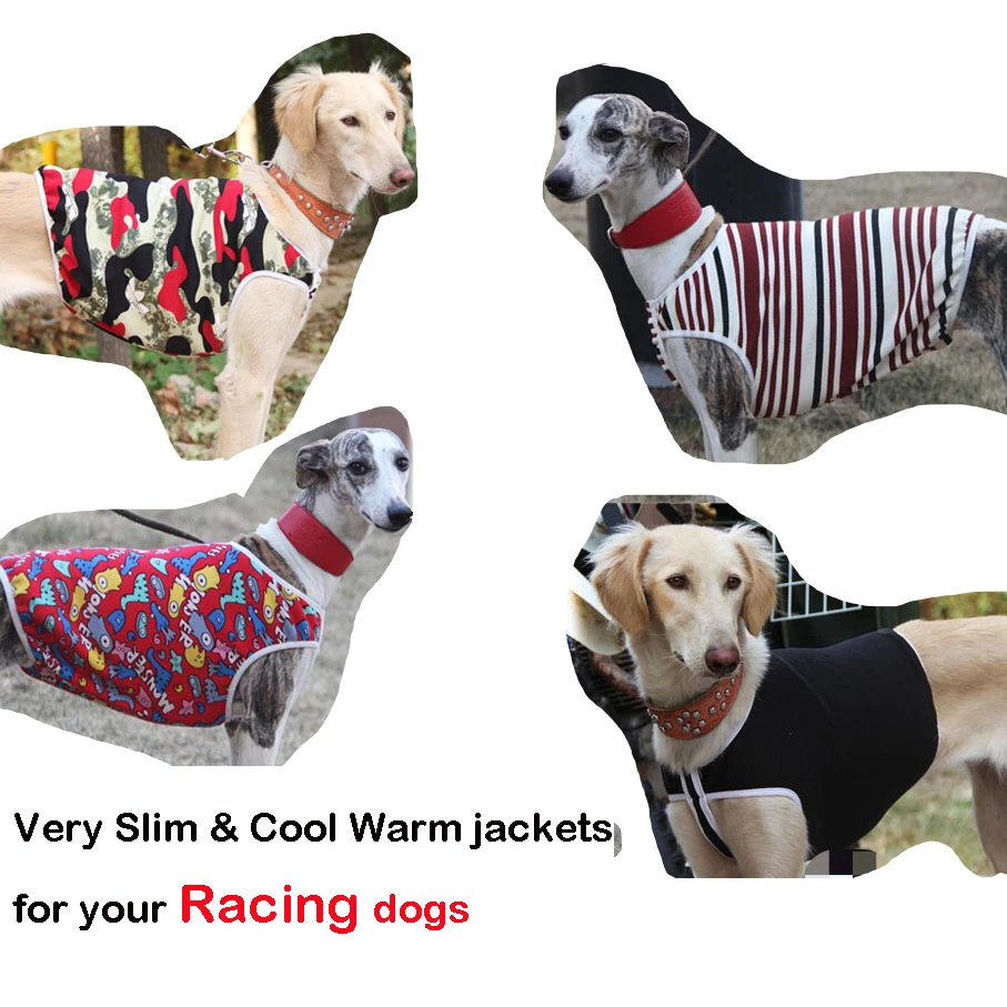 Pet Dog Clothes Warm Racing Dog Vest Jacket Coat Puppy Winter Clothing ...