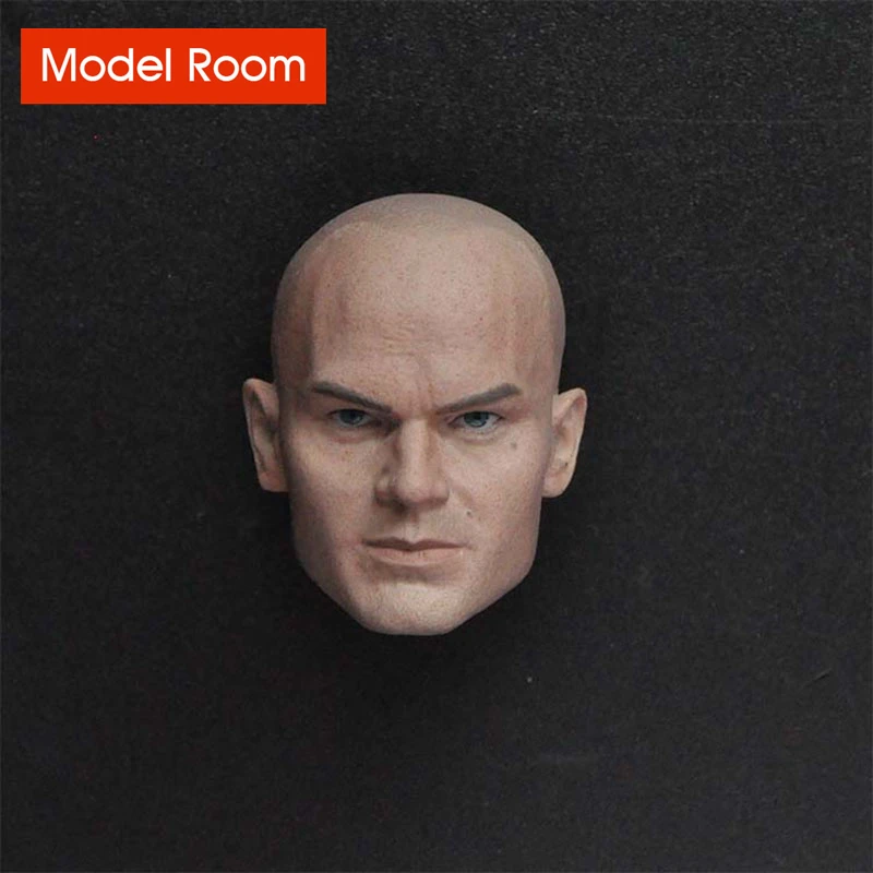 1-6-Killer-Timothy-Olyphant-Head-Sculpt-PVC-Bald-Head-Carving-Model-Fit ...