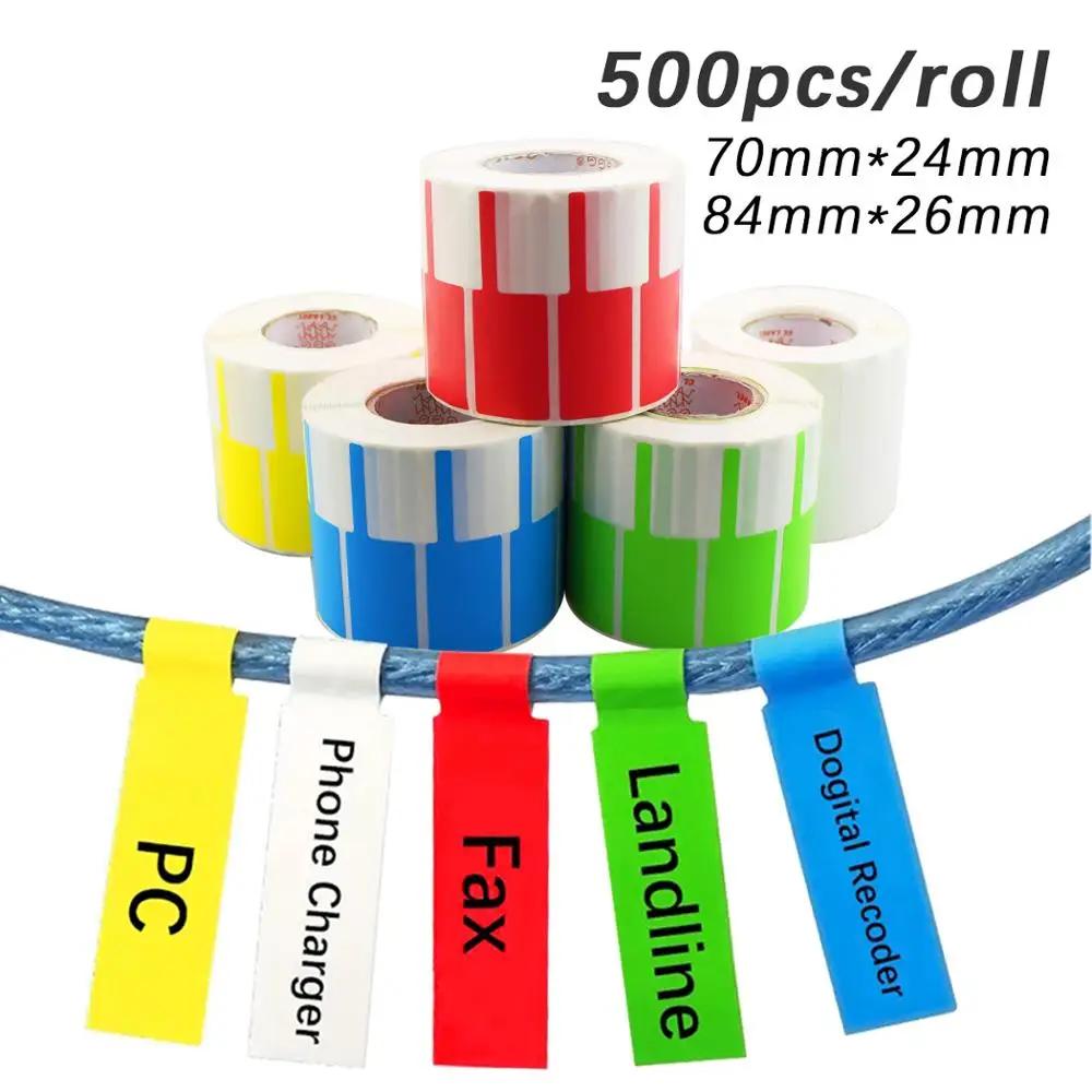 500pcs-Cable-Management-Sticker-Self-Adhesive-PC-Network-Wire-Cord ...