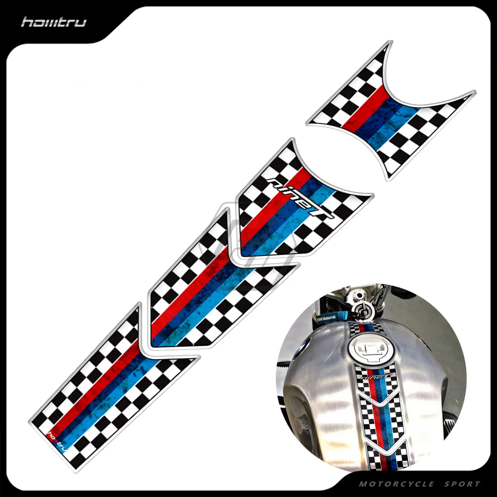 3D Resin Motorcycle Tank Pad Protector Case for BMW R9T R Nine T 2014 ...