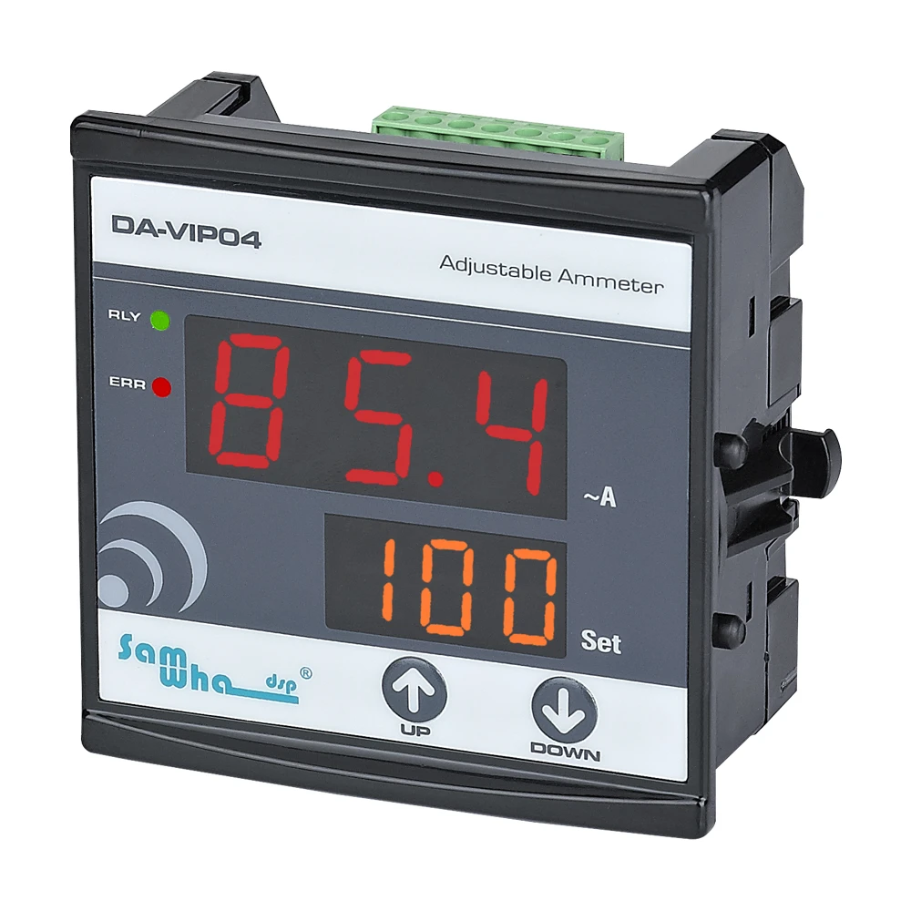 Samwha-dsp Da-vip04 Digital Adjustable Overcurrent Ammeter(0.1-999a)(with Alarm) - Current ...