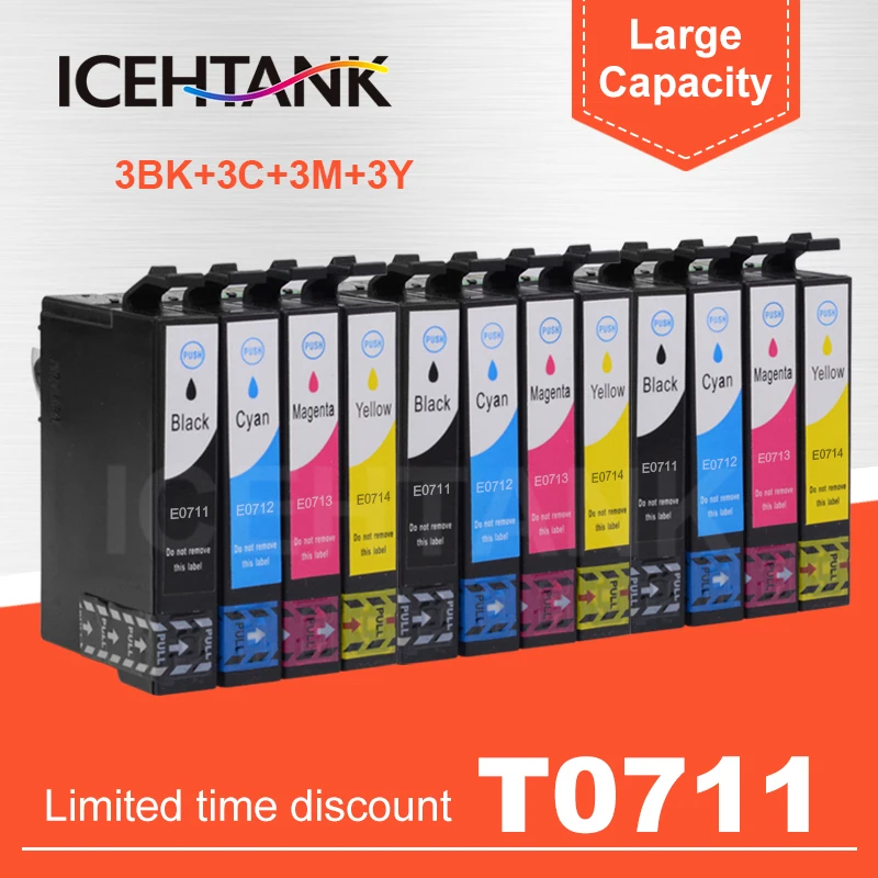 ICEHTANK-Compatible-Ink-Cartridge-T0711-0711-For-Epson-Stylus-SX110 ...