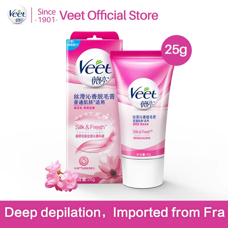 Veet 제모 크림, 통증 없는 일반 피부 제모제, 겨드랑이 다리 팔 피부 제모 크림, 남성 및 여성용|헤어 리무버 크림 ...