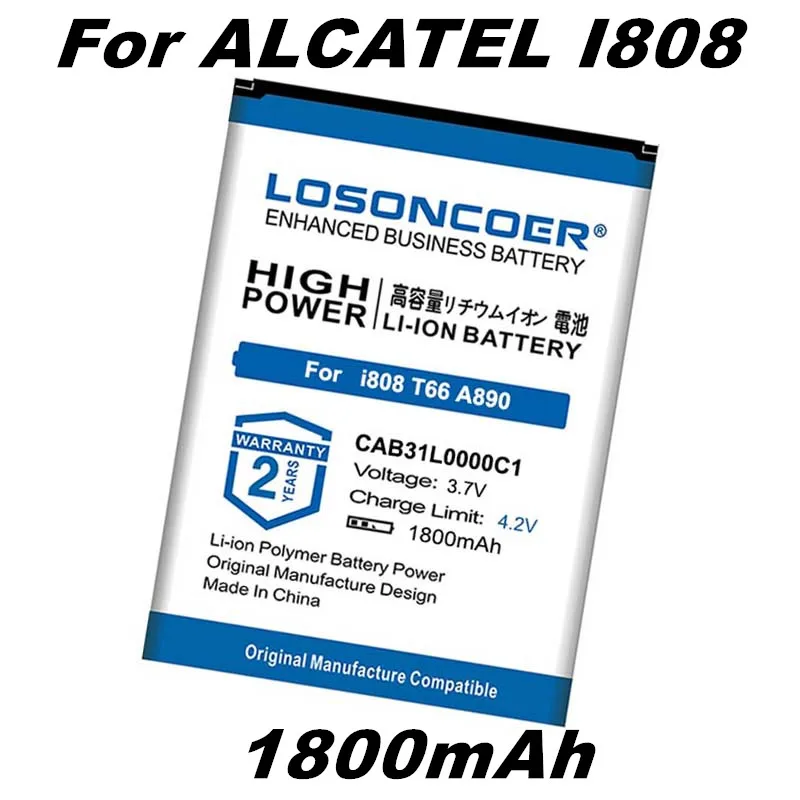 CAB31L0000C2-CAB31L0000C1-Phone-Battery-For-Alcatel-A383G-i808-OT-3040-VF555-TCL-A890-T66-One ...