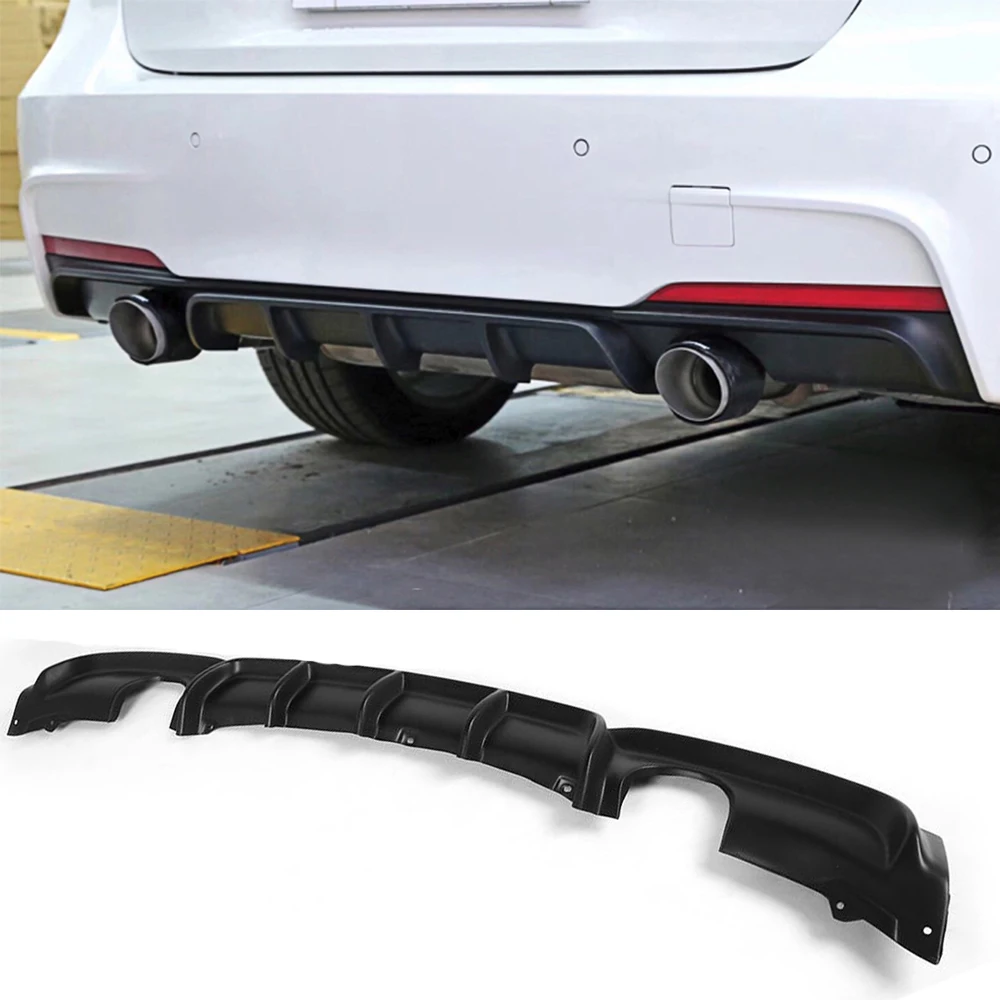 Carbon Fiber Rear Diffuser Lip for BMW 3 Series F30 M Sport 12-17 Rear ...