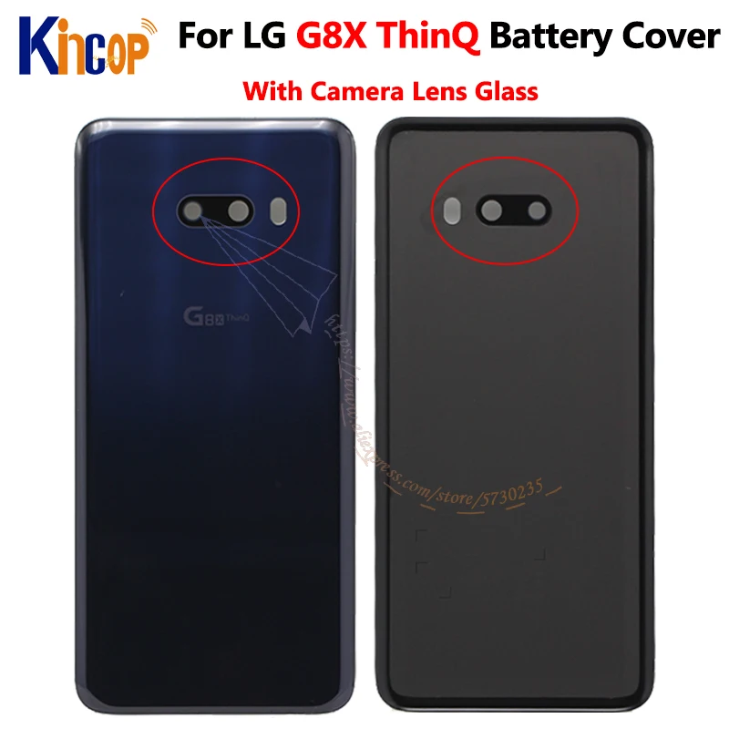 For-LG-G8X-ThinQ-Back-Cover-Battery-Cover-Door-Rear-Glass-Housing-Case ...