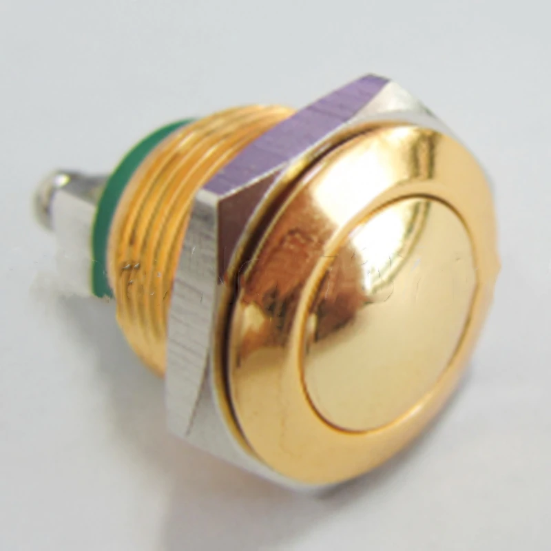 ELEWIND-16mm-Screw-terminal-Momentary-1NO-Golden-push-button-PM161B-10 ...