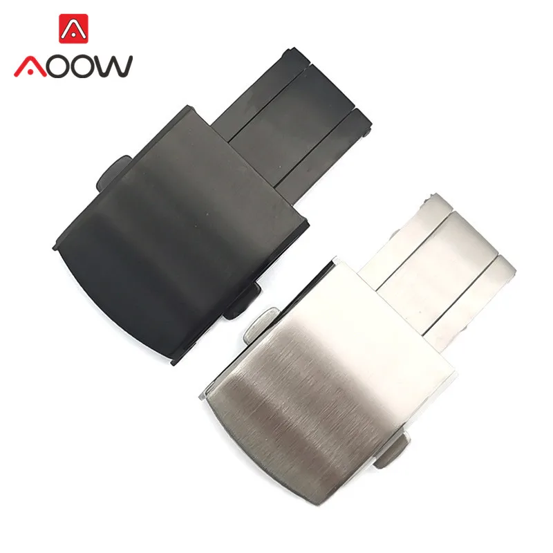 316L-Stainless-Steel-Watch-Clasp-18mm-20mm-22mm-Double-Press-Folding ...