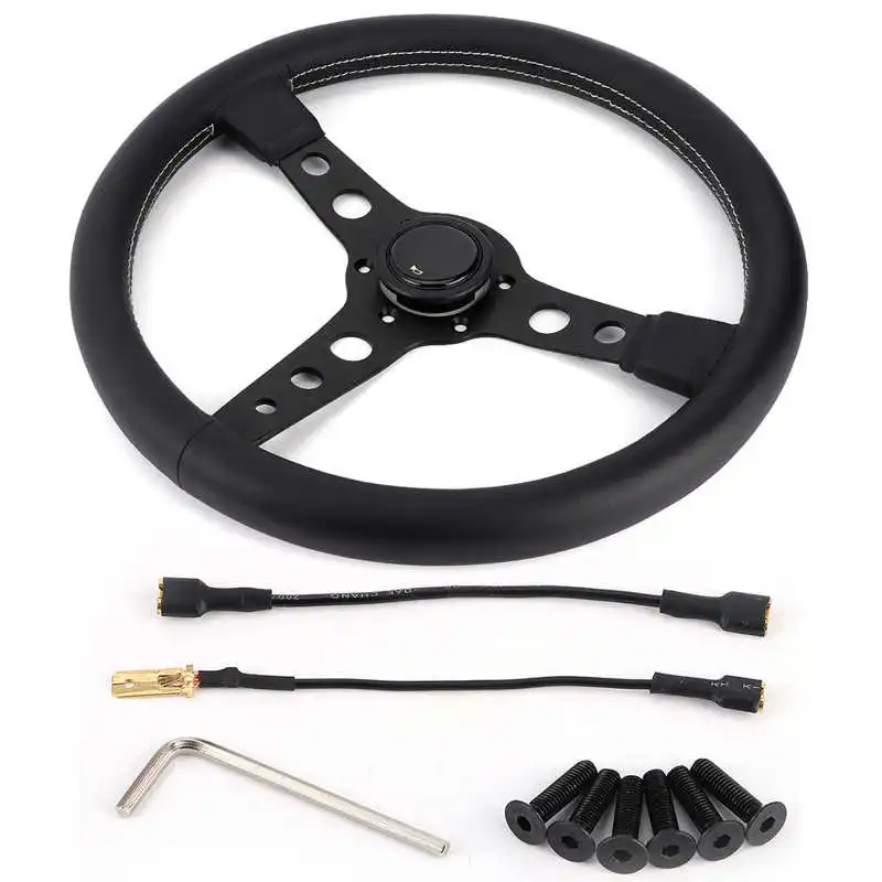 Other Parts & Accessories - 350mm/14in Racing Car Steering Wheel for ...