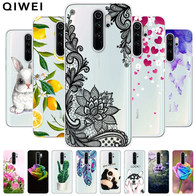 For Xiaomi Redmi Note 8 Pro Case Ultra Thin Clear Soft TPU silicon ...