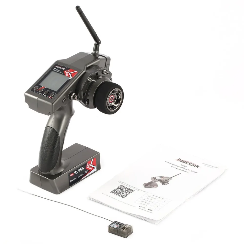 Rc4/6gs Remote Controller Transmitter R6fg Radiolink Rc Controller Gyro ...