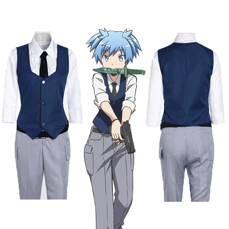 Anime Assassination Classroom Ansatsu Kyoushitsu Shiota Nagisa Uniform ...