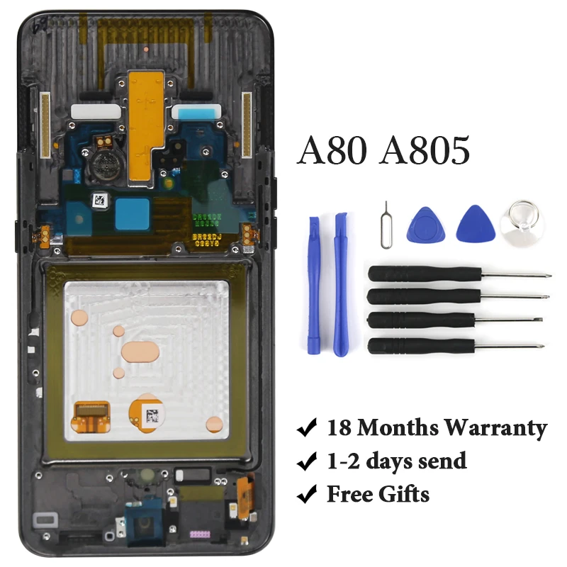Oled 6.7'' Lcd Display For Samsung A80 A805 Touch Screen Digitizer ...