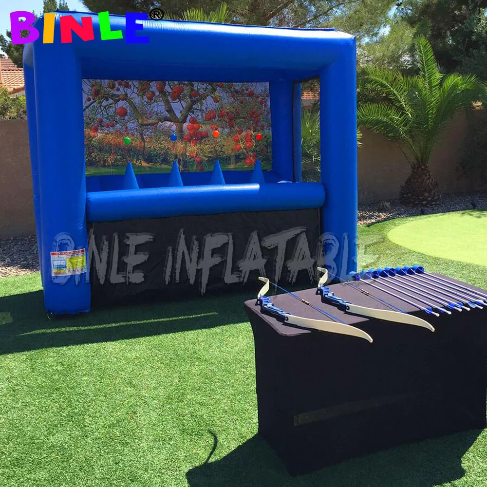 Custom-color-inflatable-shooting-range-with-floating-targets-archery ...