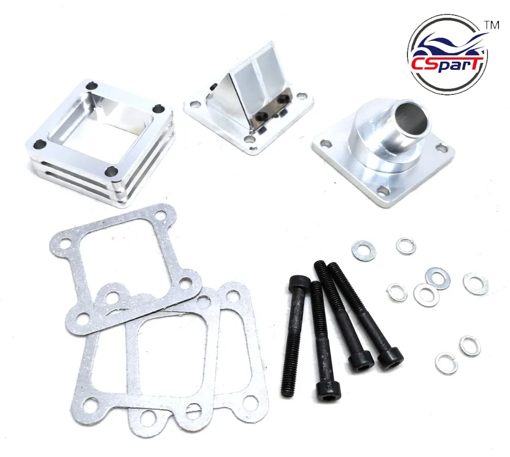 Performance CNC Intake Reed Reed Valve Fibreglass 47CC 49CC Mini Moto ...