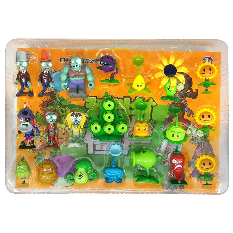 New Plants Vs Zombies Pvz Toy Plants Zombies Pvc Action Figures Toy ...