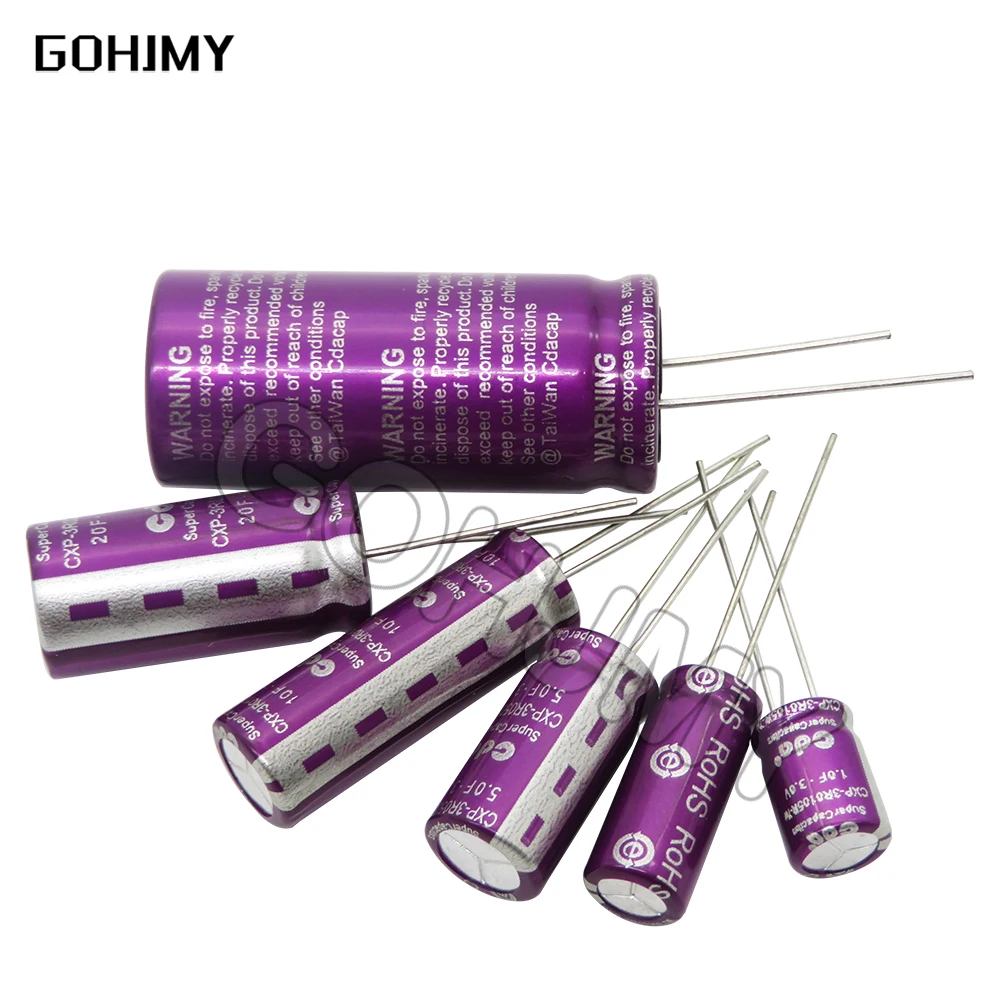 1PCS 3.0V CDA 3V Super Capacitor 1F 2F 3.3F 5F 7F 10F 15F 20F 30F 50F ...